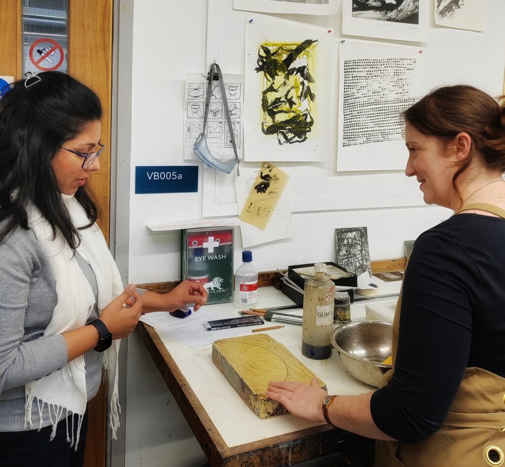 Flower is a Cloud: Sana Obaid's Women in Print Residency — Corridor8